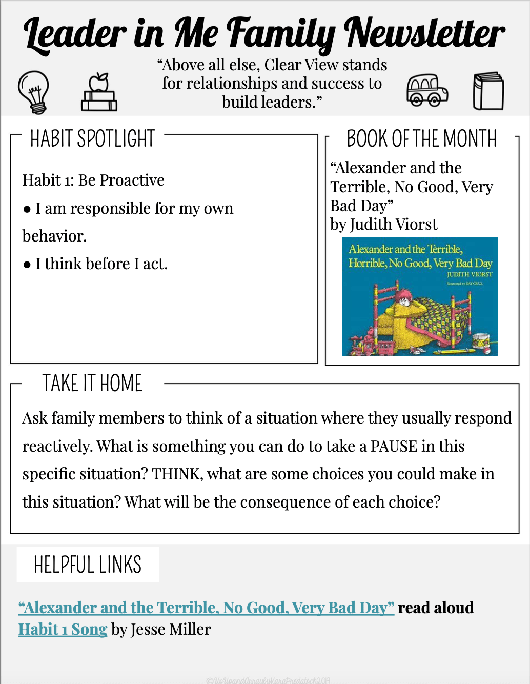 December 2021 – Clear View Elementary School